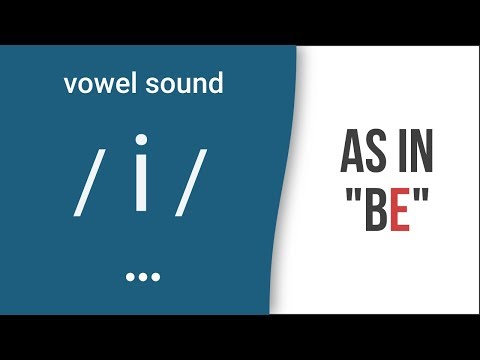 Mistaken for Vowel sound /i/? Observe this mouth video guide